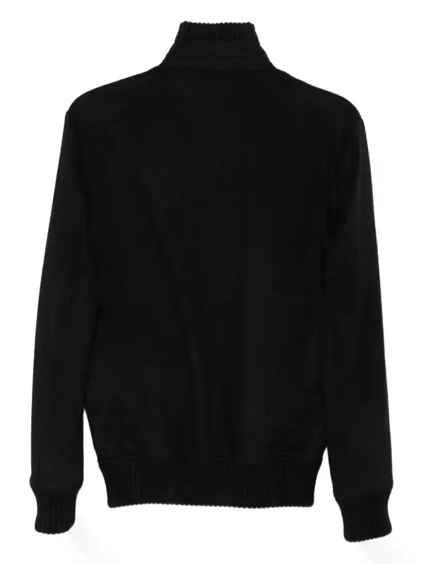 KIRED Ribbed-cuff Zip-front Jacket