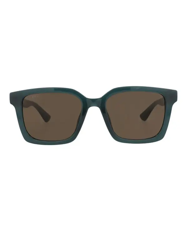 Gucci Square-frame Injection Sunglasses - Blue Blue Brown (gg1582sk/30014855/003)