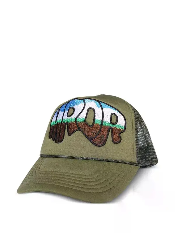 WHO DECIDES WAR BY EV BRAVADO Mrdr Trucker Cap - Green