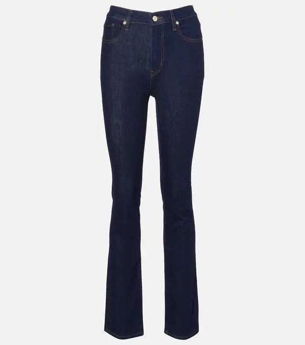 FRAME Pencil High-rise Slim Jeans