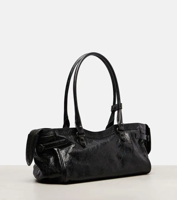 Balenciaga Le City East-west Shoulder Bag - Black