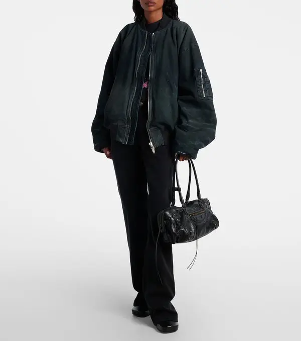Balenciaga Le City East-west Shoulder Bag - Black
