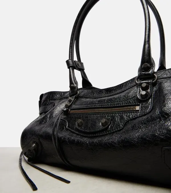Balenciaga Le City East-west Shoulder Bag - Black