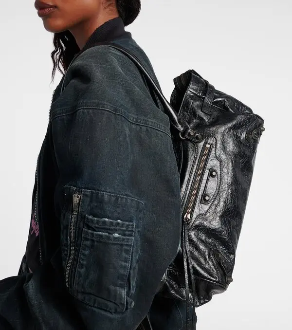 Balenciaga Le City East-west Shoulder Bag - Black