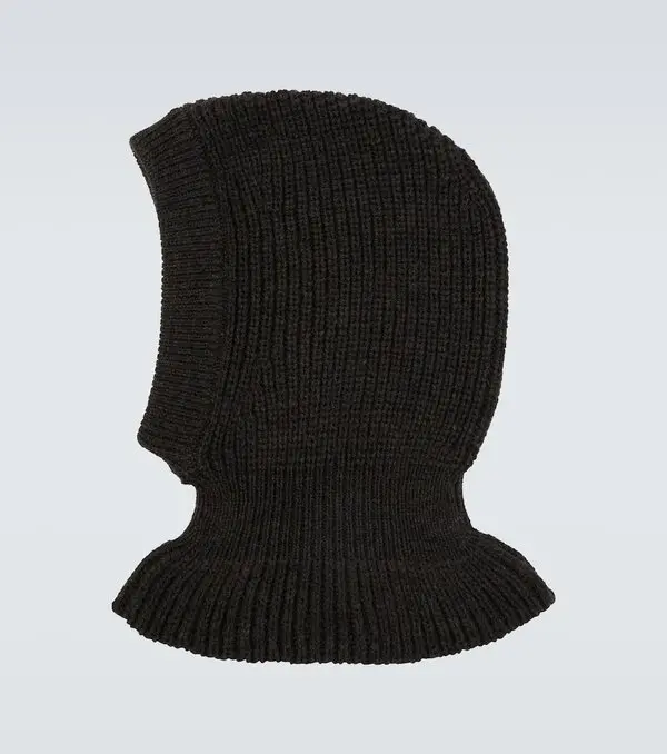 LEMAIRE Ribbed-knit Alpaca Wool-blend Hood