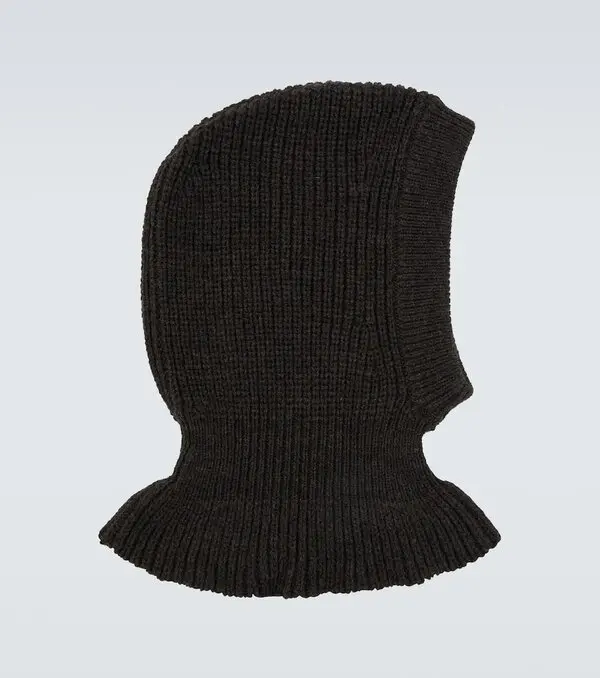 LEMAIRE Ribbed-knit Alpaca Wool-blend Hood