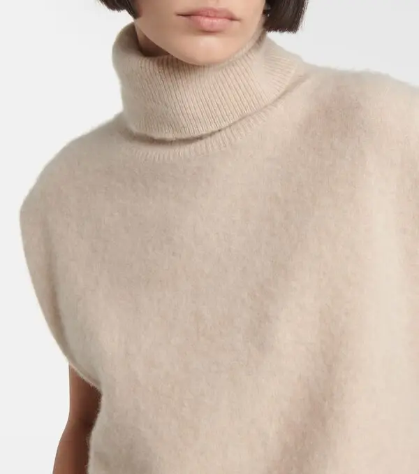JOSEPH Cashmere Turtleneck Vest