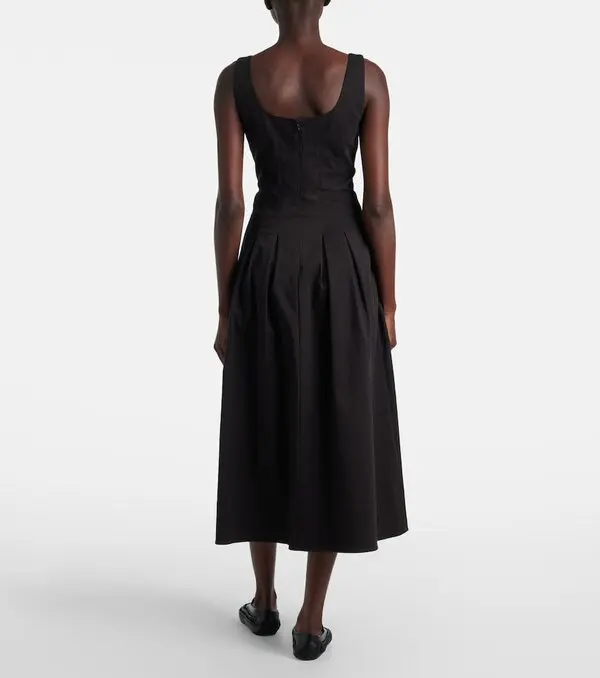 Proenza Schouler Cotton-blend Midi Dress