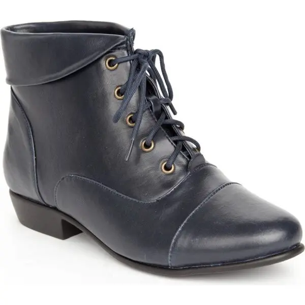 COMFORTVIEW Darcy Bootie - Navy