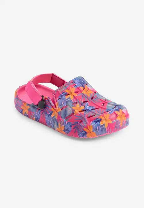 COMFORTVIEW Rubber Clogs - Hula Palm