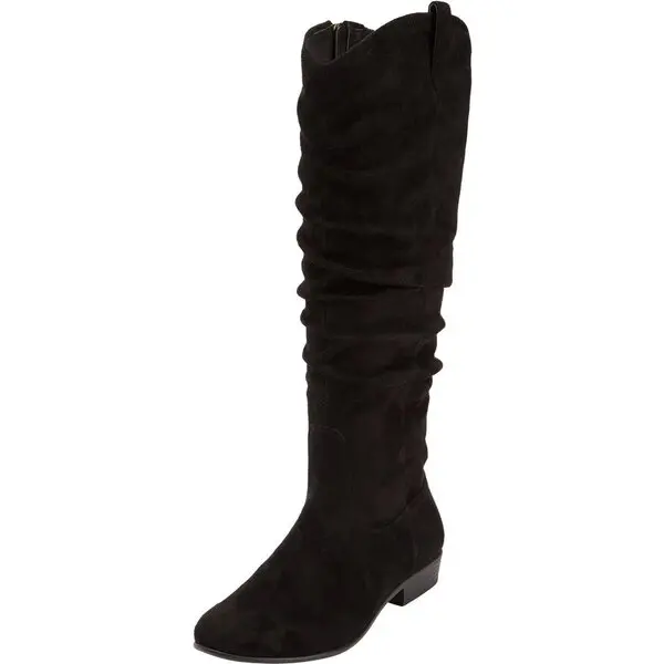 COMFORTVIEW The Roderick Wide Calf Boot - Black