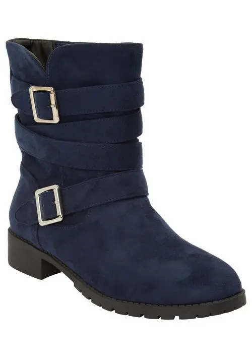 COMFORTVIEW The Madi Boot - Navy