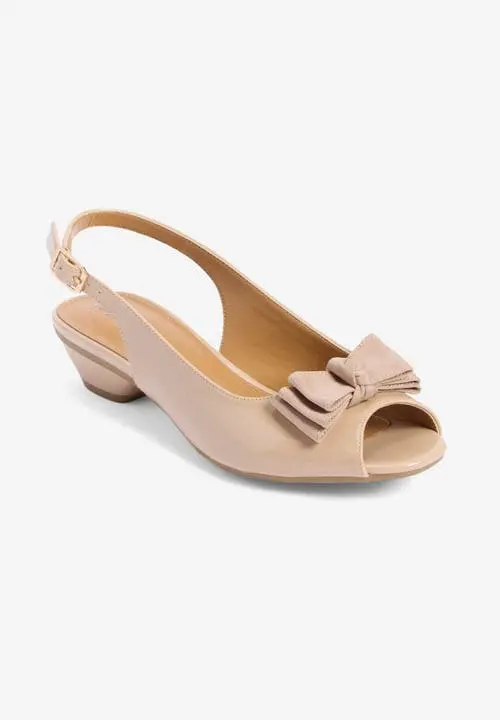 COMFORTVIEW The Reagan Slingback - Beige