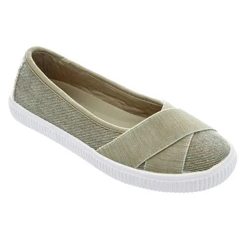 COMFORTVIEW Jazlyn Slip-on Sneakers - Olive