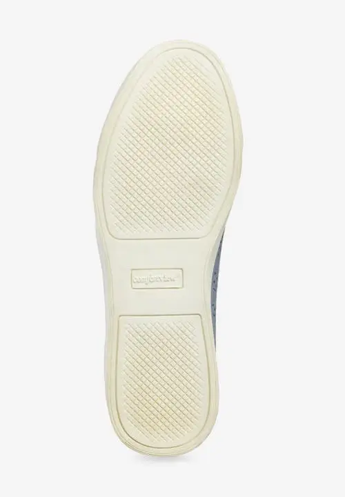 COMFORTVIEW The Leanna Laser Cut Sneaker - Chambray