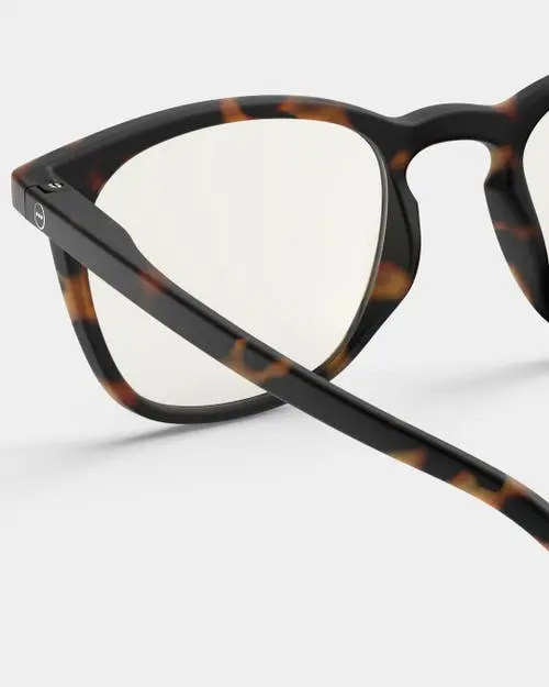 IZIPIZI E 49mm Trapeze Screen Glasses - Tortoise