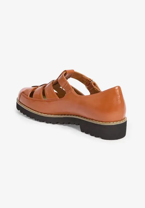 COMFORTVIEW The Alva Fisherman Flat - Brown
