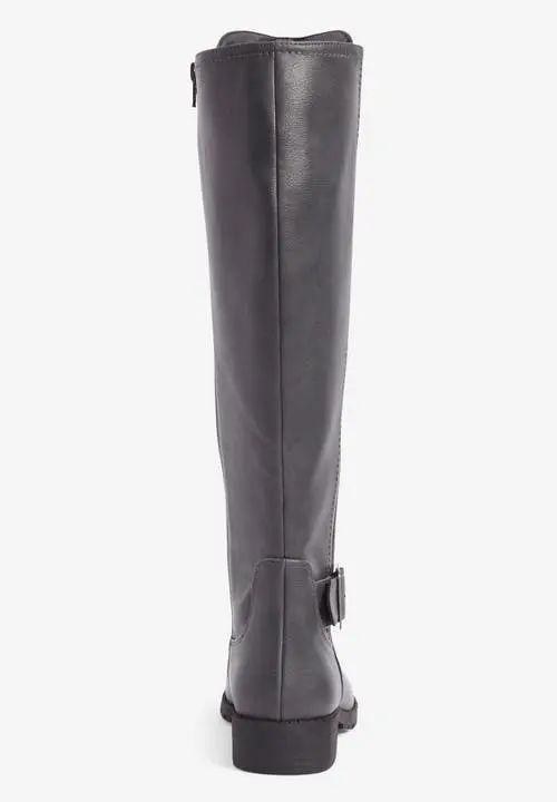 COMFORTVIEW The Milan Wide Calf Boot - Grey