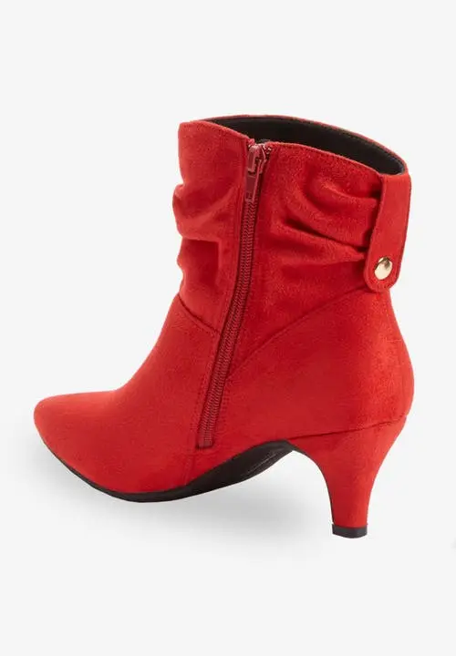 COMFORTVIEW The Kourt Bootie - Bright Ruby