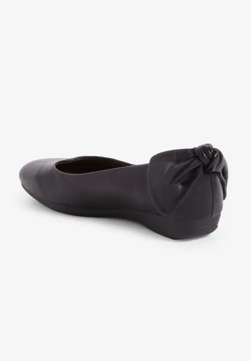 COMFORTVIEW The Delia Slip-on Flat - Black