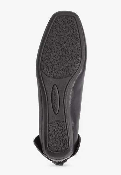 COMFORTVIEW The Delia Slip-on Flat - Black