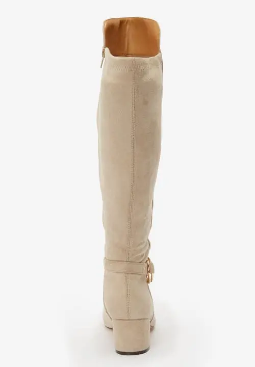 COMFORTVIEW The Ruthie Wide Calf Boot - Black