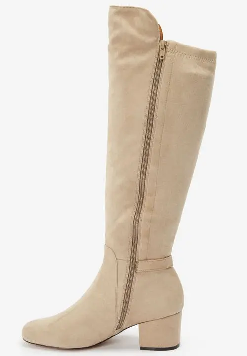 COMFORTVIEW The Ruthie Wide Calf Boot - Black