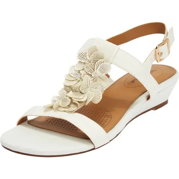 COMFORTVIEW Carina Slingback - White