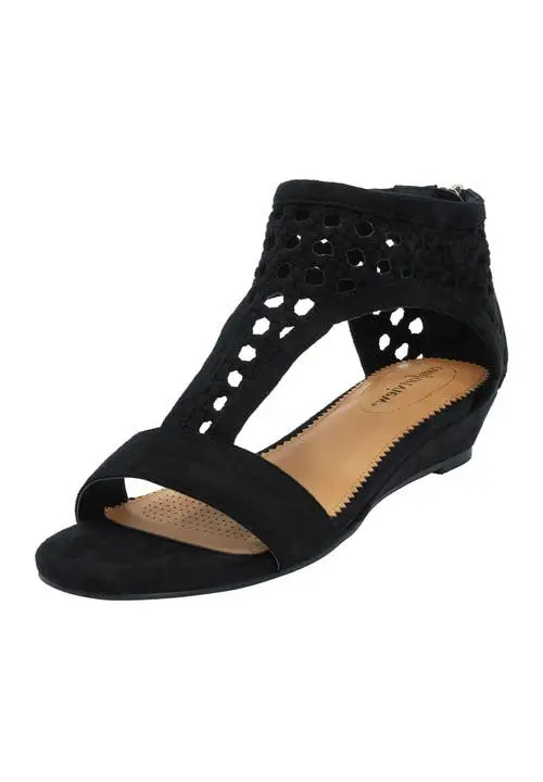COMFORTVIEW The Harper Sandal - Black