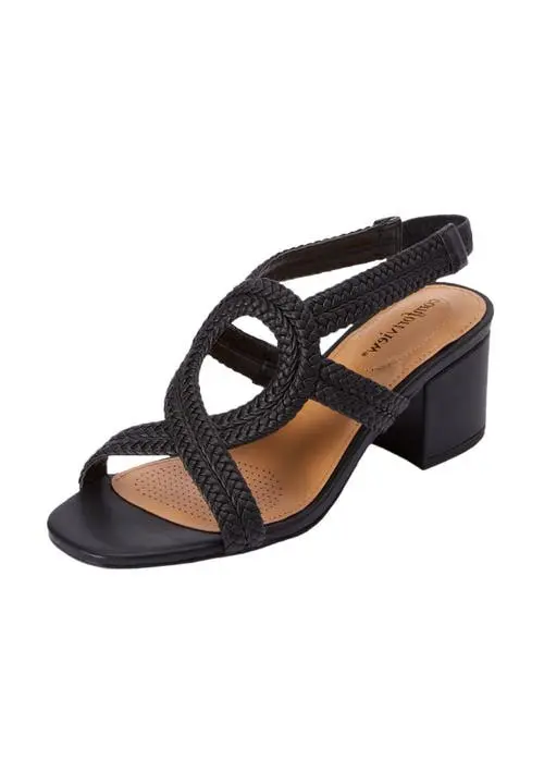 COMFORTVIEW Dorothy Sandal - Black