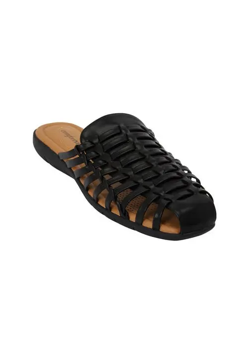 COMFORTVIEW The Wendy Slip-on Mule - Black