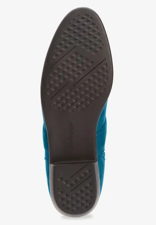 COMFORTVIEW Heather Wide Calf Boot - Teal