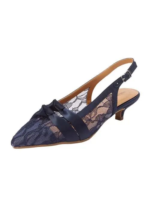 COMFORTVIEW The Poppy Slingback - Navy