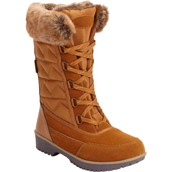 COMFORTVIEW The Eileen Waterproof Boot - Tan
