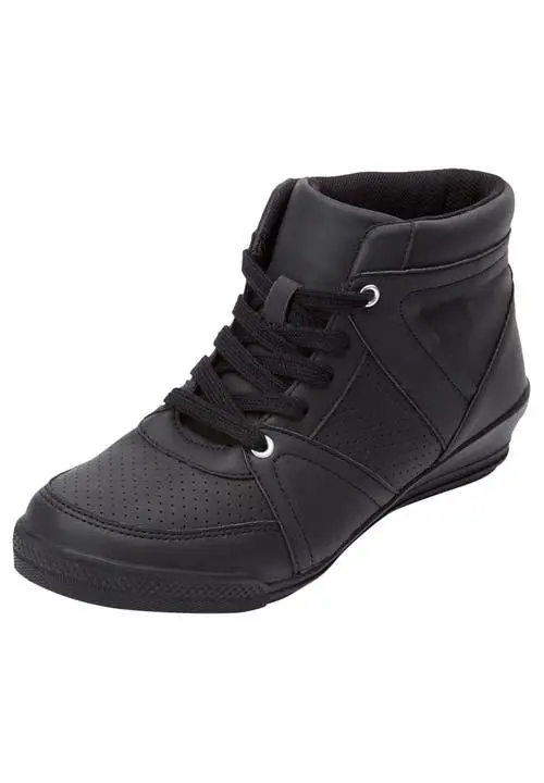 COMFORTVIEW Sport High-top Sneakers - Black