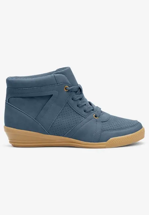 COMFORTVIEW Sport High-top Sneakers - Denim
