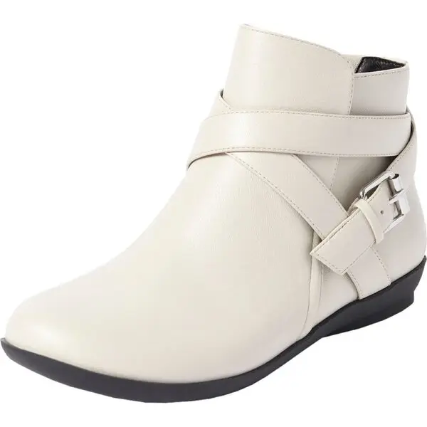 COMFORTVIEW The Bronte Bootie - Winter White