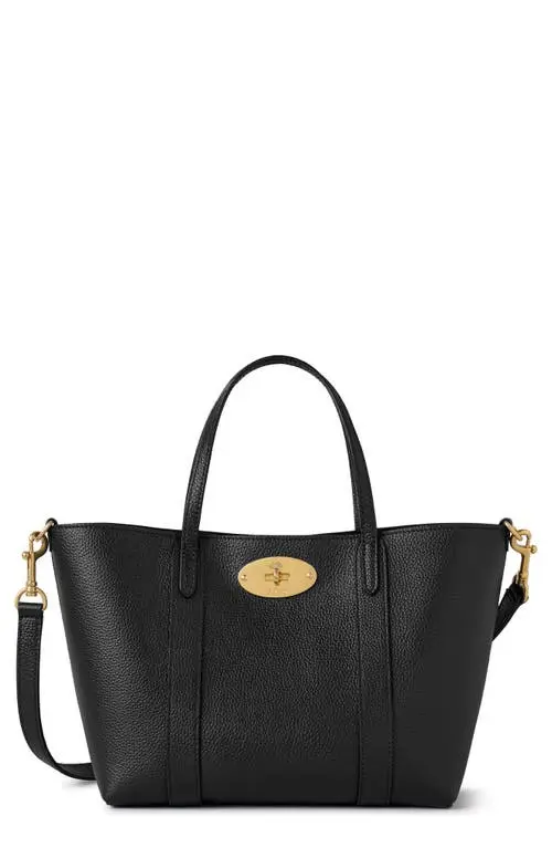 Mulberry Mini Bayswater Leather Tote - Black
