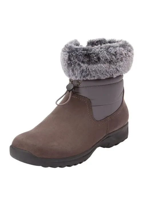COMFORTVIEW Emeline Weather Boots - Grey