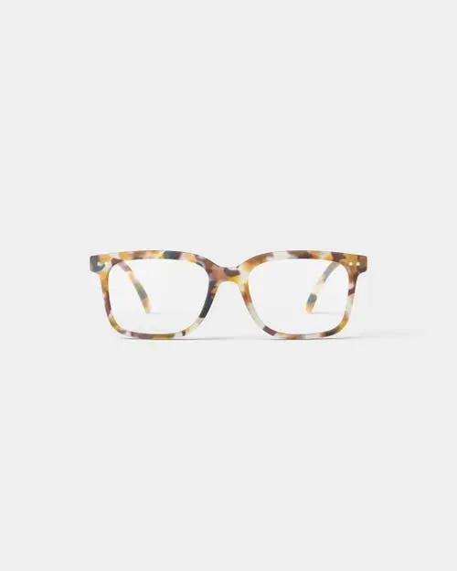 IZIPIZI L 54mm Rectangular Reading Glasses - Blue Tortoise