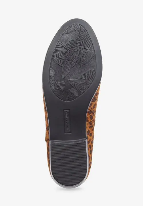 COMFORTVIEW The Bexley Bootie With Suede-like Upper And Leather-like Trim - Leopard