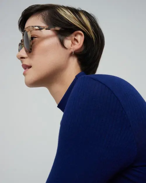 IZIPIZI M 52mm Pantos Sunglasses - Light Tortoise