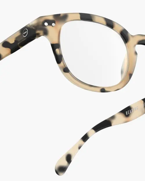 IZIPIZI 49mm Square Reading Glasses - Light Tortoise