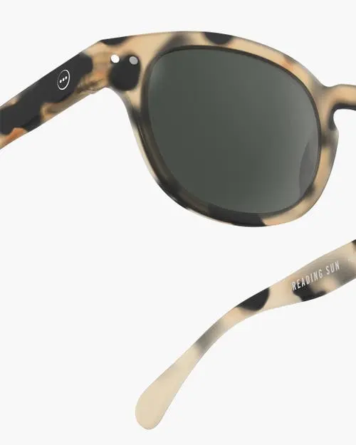 IZIPIZI 49mm Square Reading Sunglasses - Light Tortoise