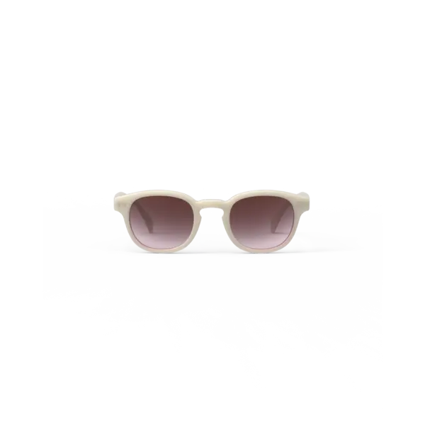 IZIPIZI C 47mm Square Sunglasses - Vintage Cream