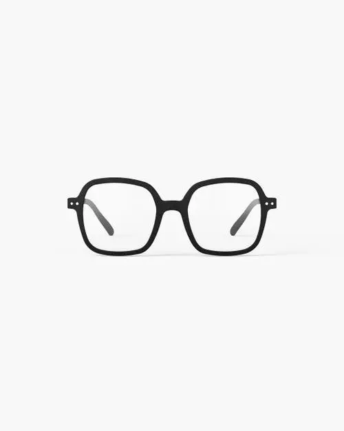 IZIPIZI Office 52mm Square Reading Glasses - Black