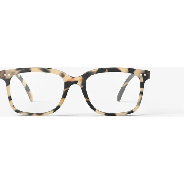 IZIPIZI L 54mm Rectangular Reading Glasses - Light Tortoise