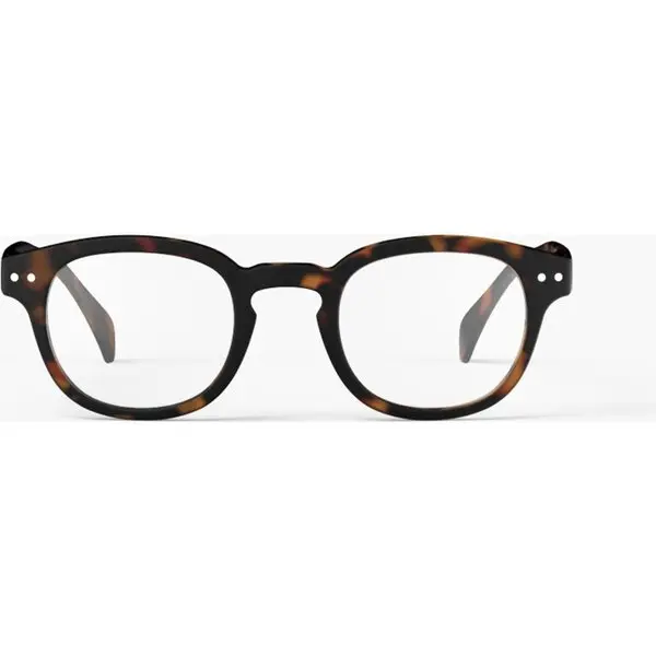IZIPIZI C 49mm Square Reading Glasses - Tortoise
