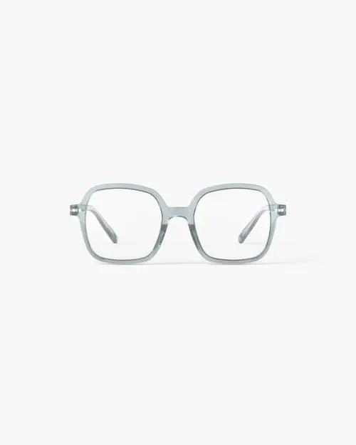 IZIPIZI Office 52mm Square Reading Glasses - Frozen Blue