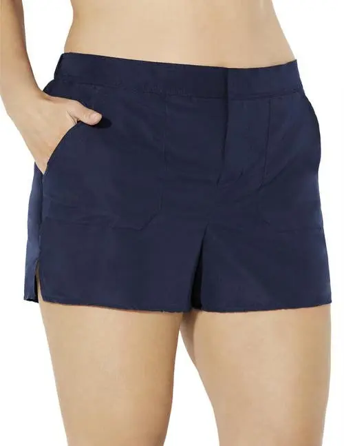 SWIMSUITS FOR ALL Cargo Swim Short - Navy